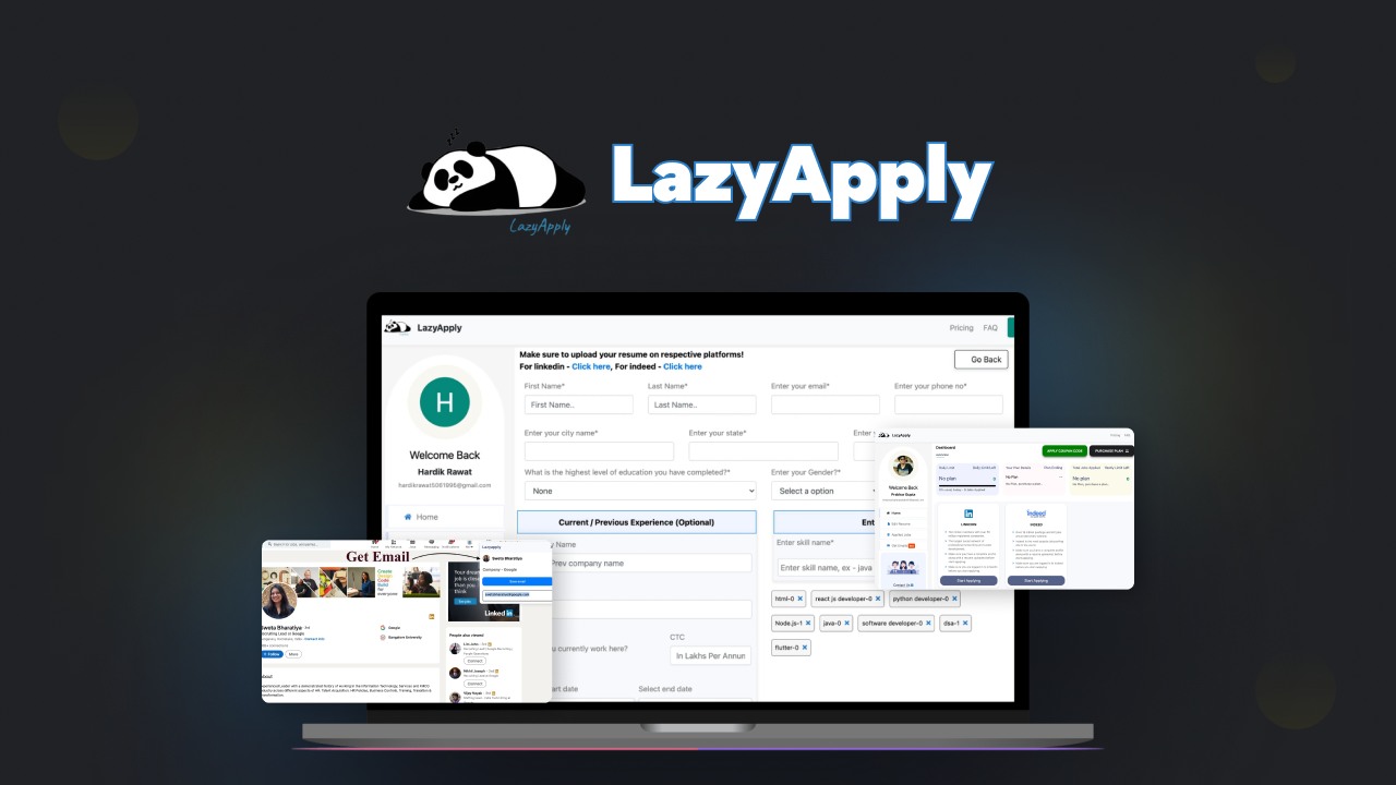 Automate Job Search - LazyApply - Apply to jobs faster with automation | AppSumo
