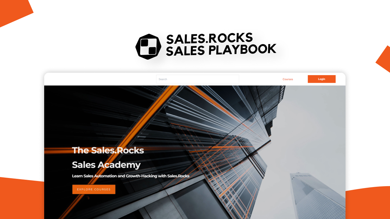 Sales.Rocks Sales Playbook | AppSumo