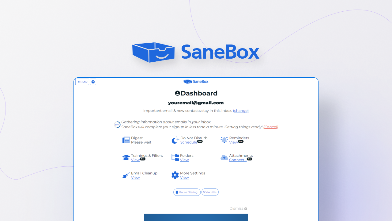 SaneBox - AI for your email | AppSumo