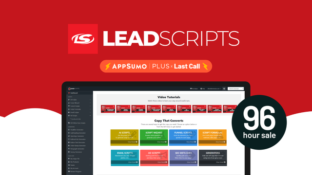 LeadScripts | AppSumo