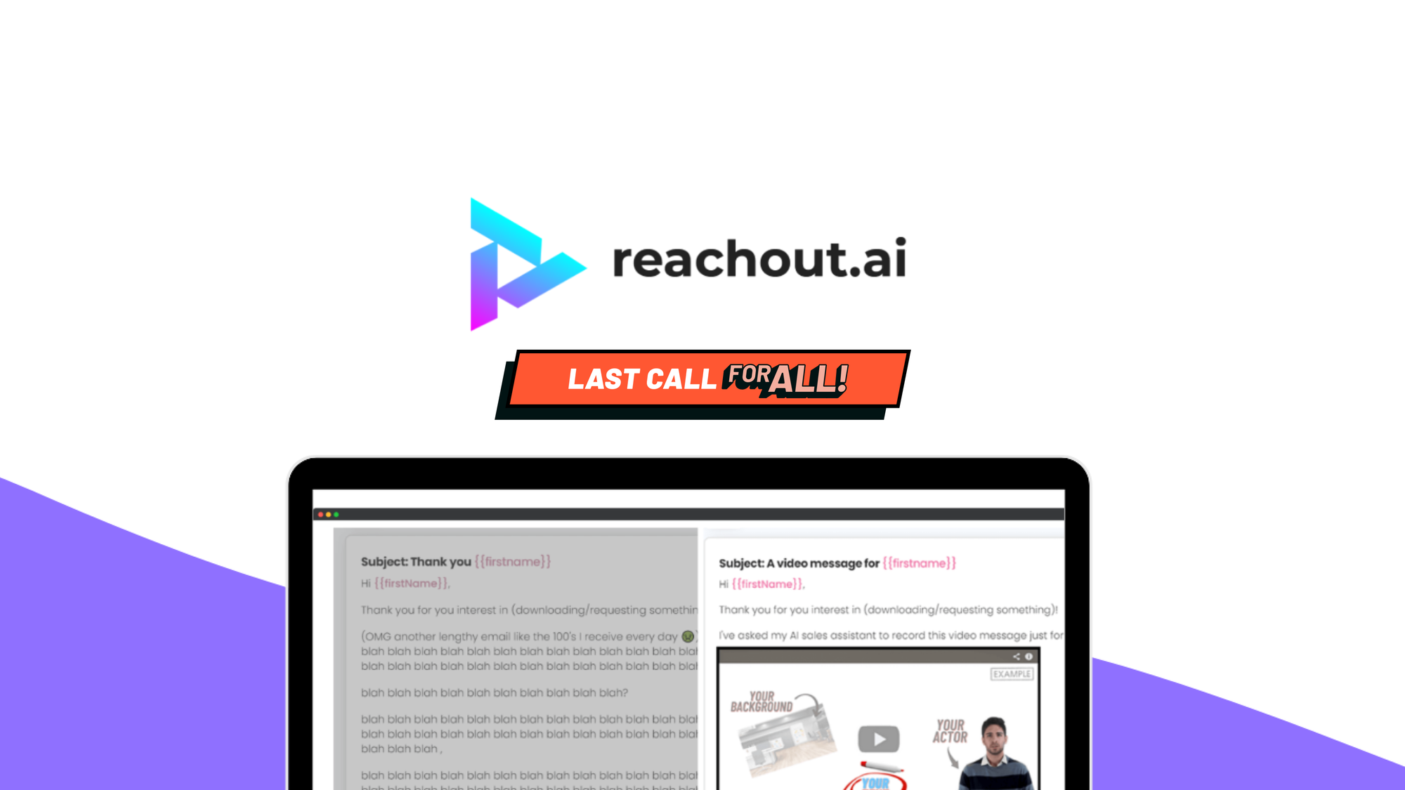ReachOut.AI - Automate video outreach with AI | AppSumo