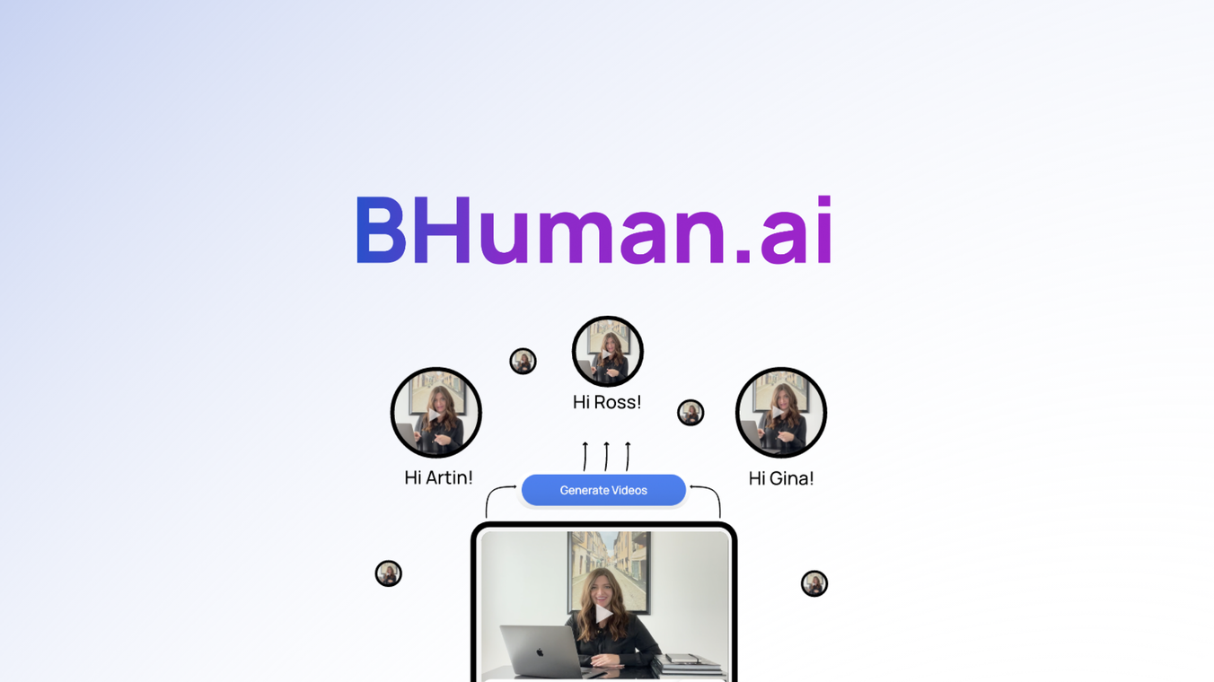 BHuman - Create personalized videos at scale | AppSumo