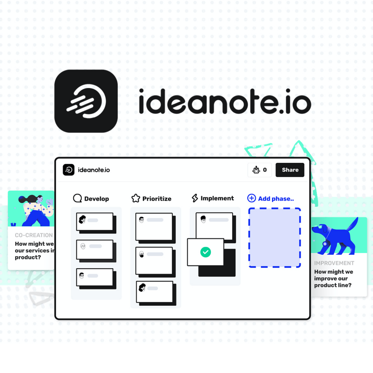 Ideanote - Collect and prioritize the right ideas | AppSumo
