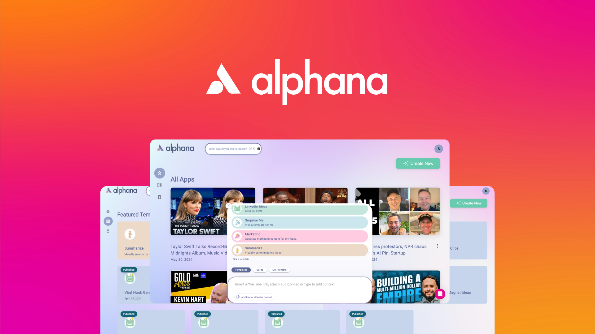 Alphana - Plus Exclusive - Turn video into viral content with AI | AppSumo