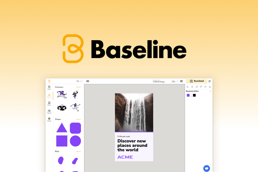 Baseline - Create brand guides and design assets | AppSumo