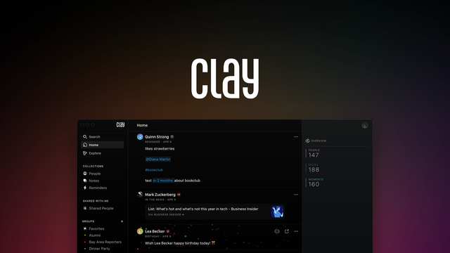 Clay - Cultivate relationships with AI | AppSumo
