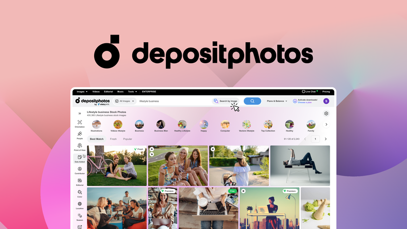 Depositphotos Review: Love this resource for all my photo needs! | AppSumo