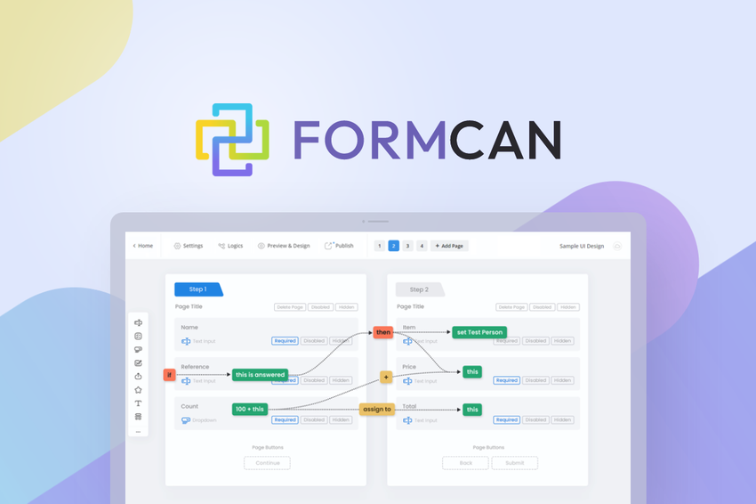Formcan Build Online Web Forms Without Coding Appsumo