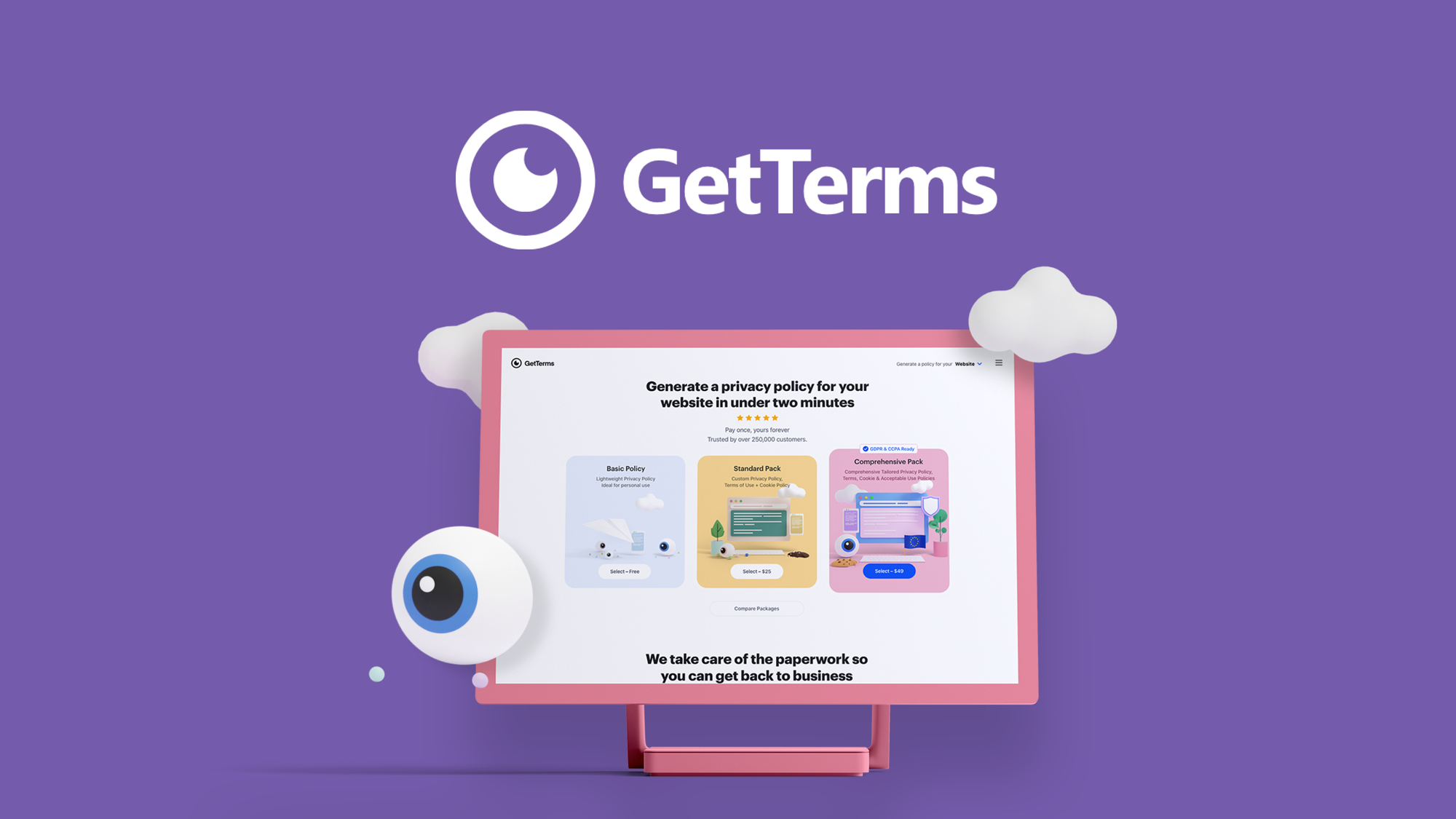 GetTerms - Plus Exclusive - Create custom website & app policies | AppSumo