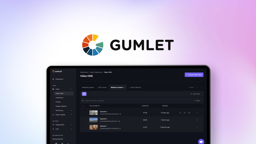 Gumlet Video - Host, secure, and stream videos | AppSumo