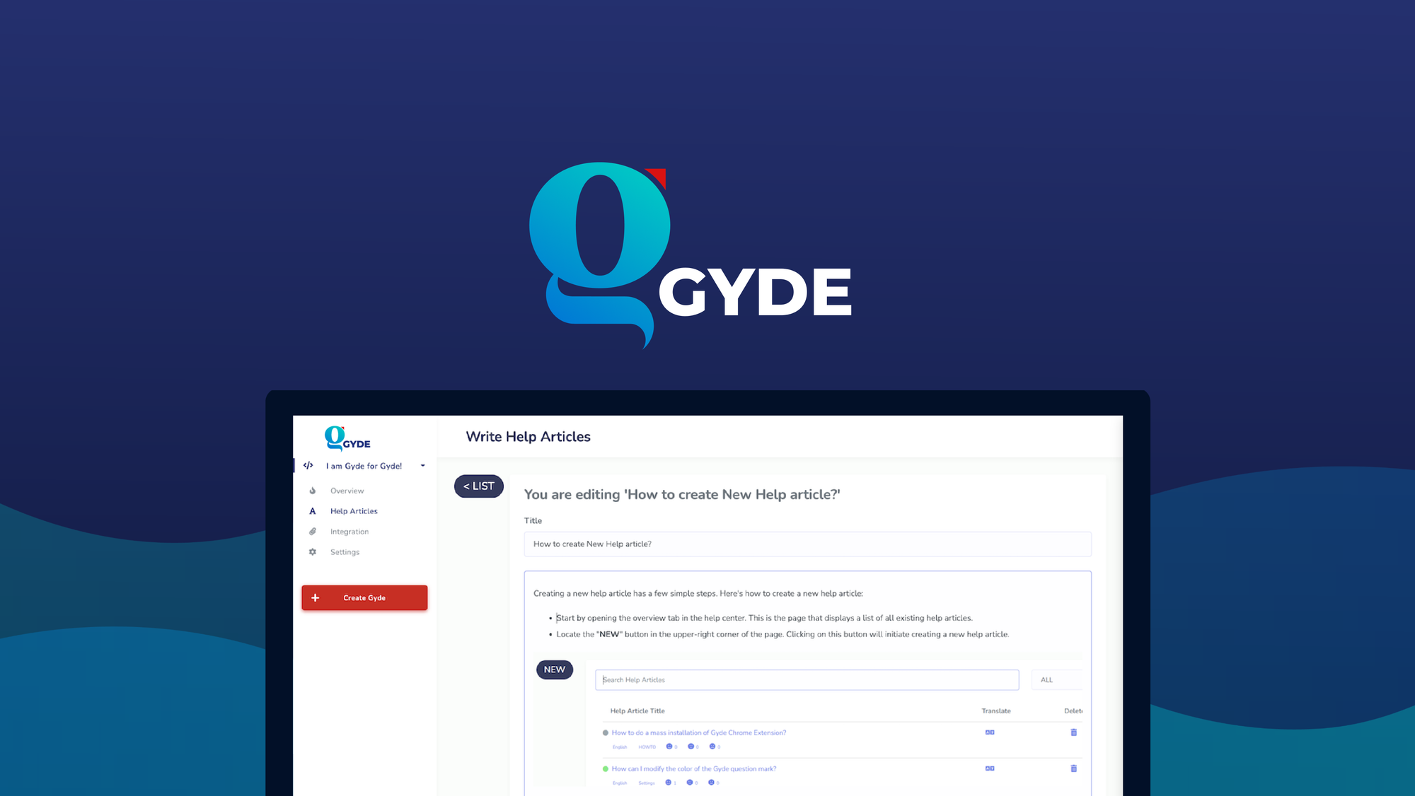 Gyde - Build multilingual, in-app help centers | AppSumo