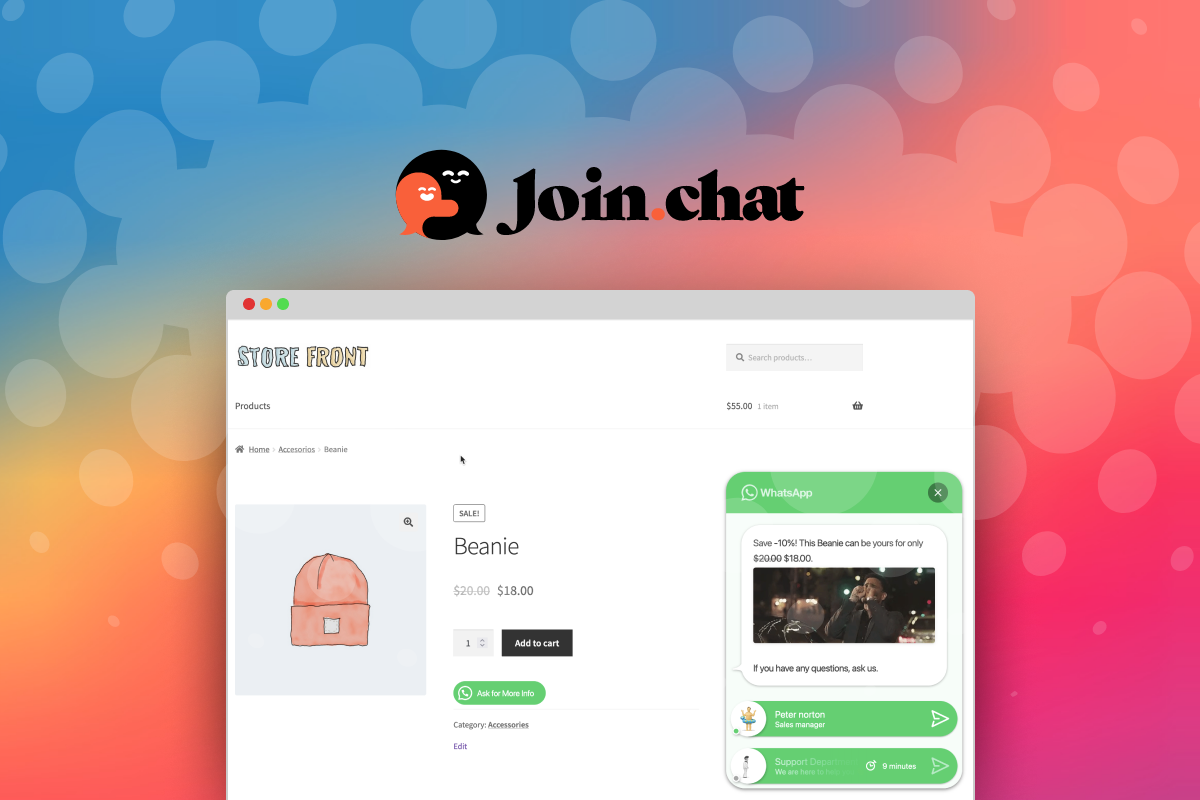 Joinchat - Capture leads via WhatsApp on WordPress | AppSumo