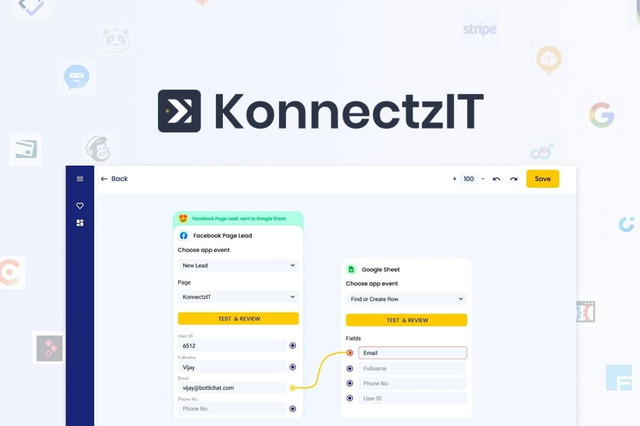 KonnectzIT - Build workflows without writing code | AppSumo