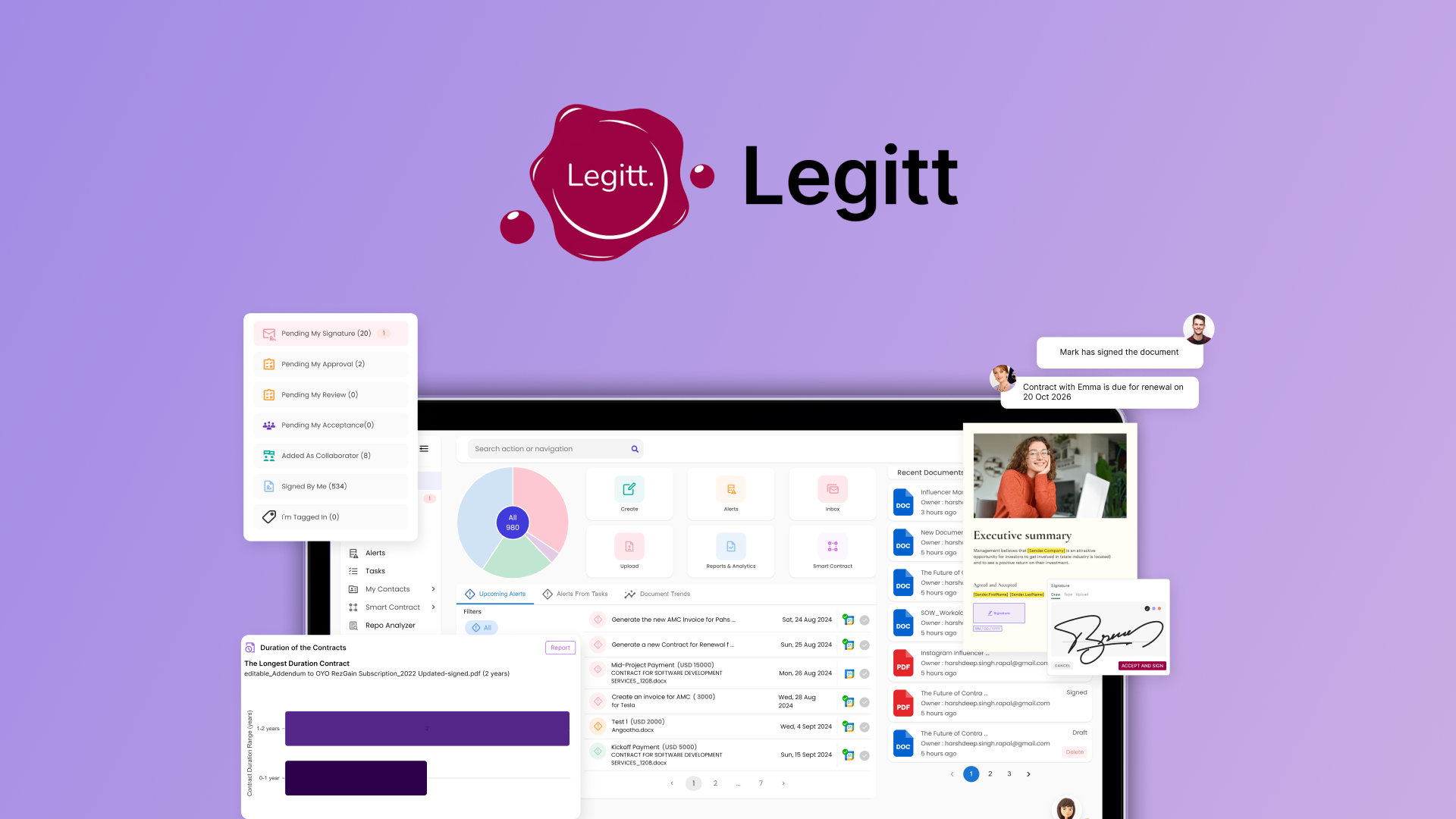 Legitt AI - Create proposals and contracts with AI | AppSumo