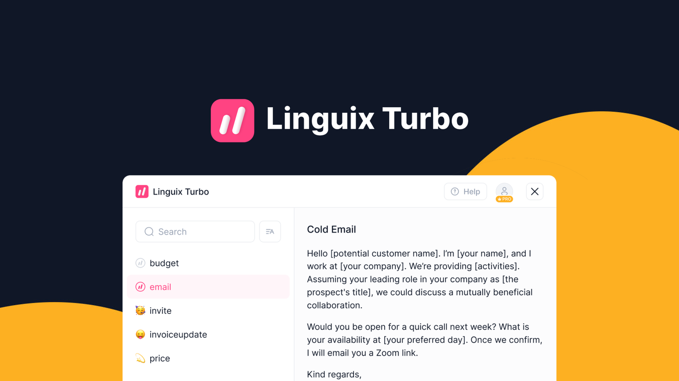 Linguix Turbo - Write faster with AI shortcuts | AppSumo
