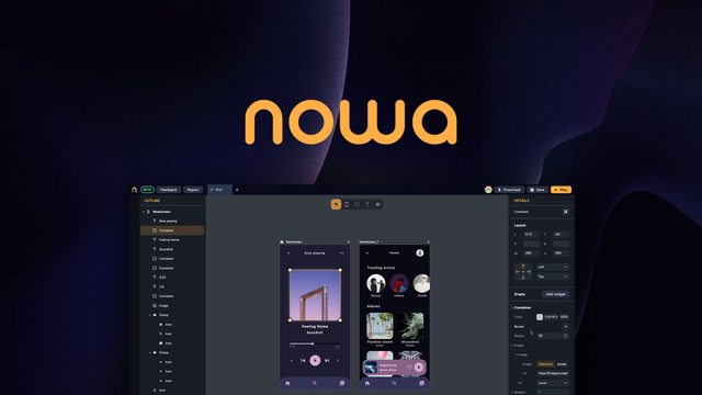 Nowa - No-code app builder for professionals | AppSumo