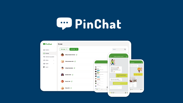 PinChat - Plus exclusive - Chat with customers via link or QR code ...