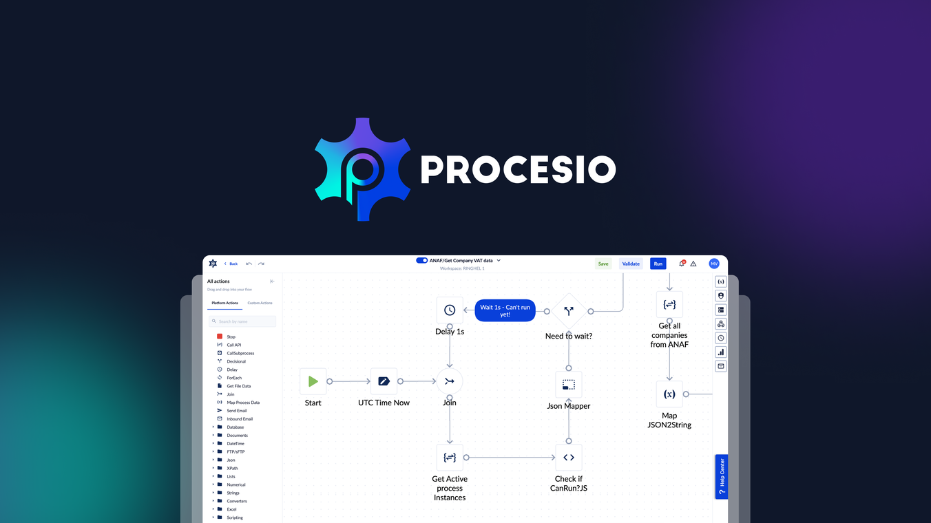 PROCESIO - Integrate & automate workflows | AppSumo