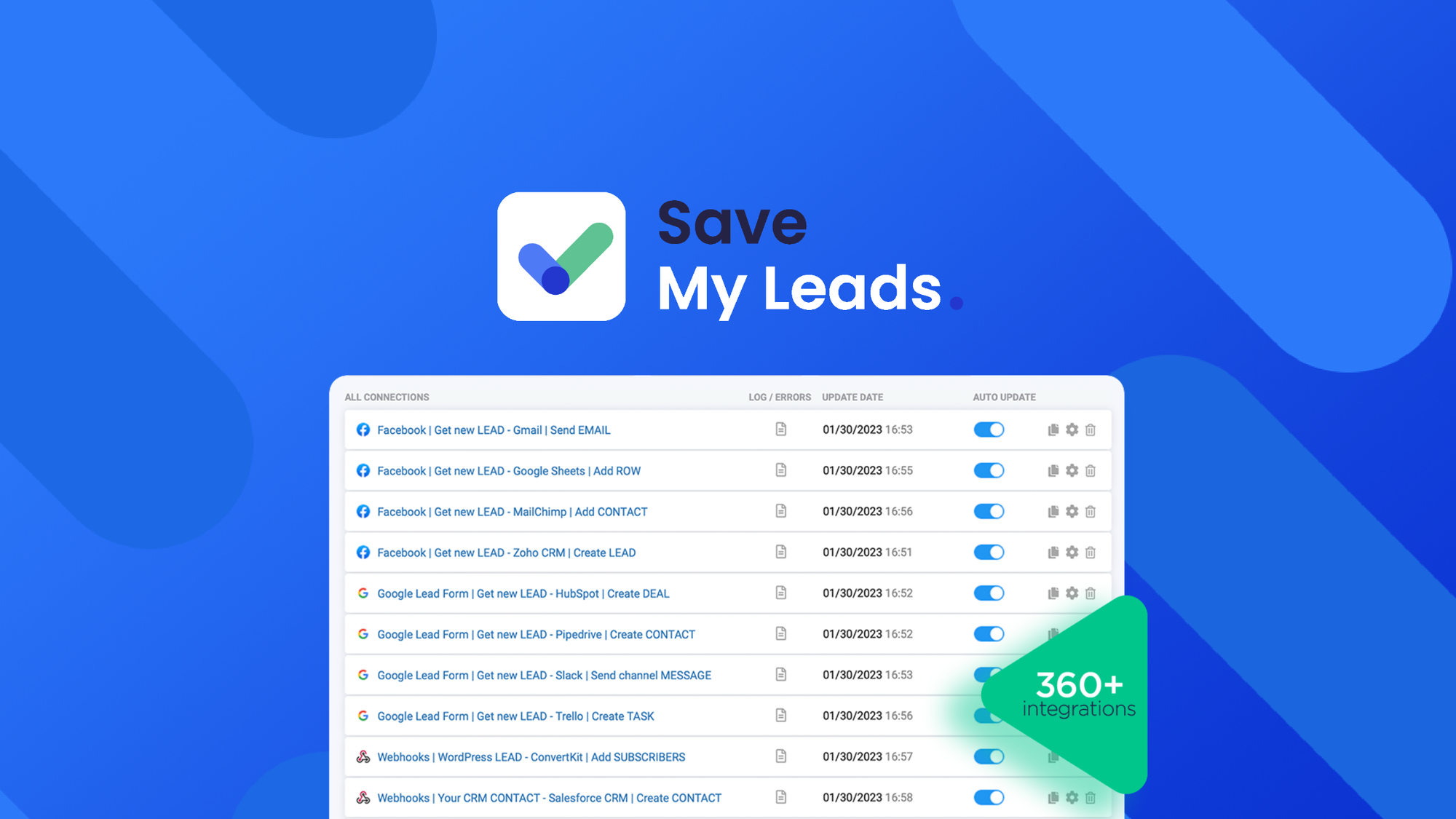 SaveMyLeads - Transfer data across 120+ platforms | AppSumo