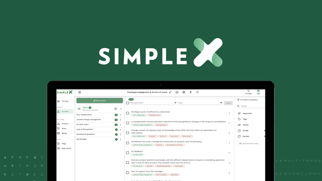 SimpleX - Analyze text data fast with semantic AI | AppSumo