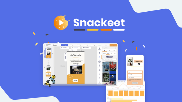Snackeet - Create forms, quizzes, & presentations | AppSumo