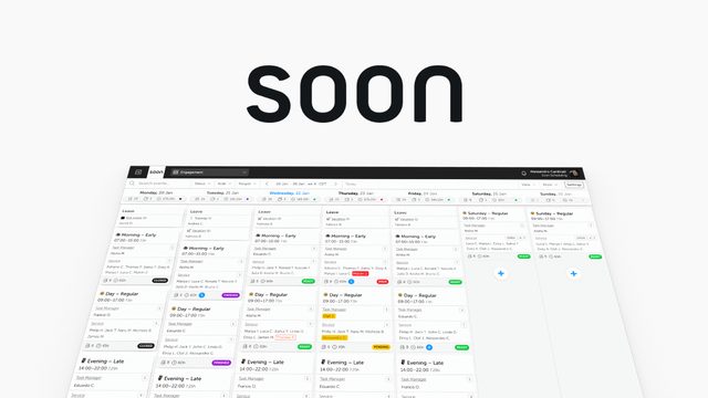 Soon - Online employee scheduling software | AppSumo