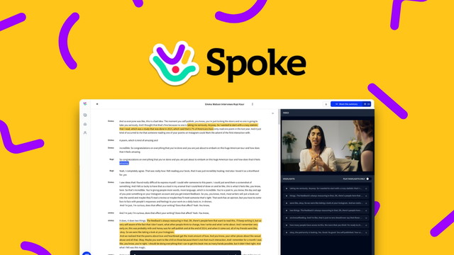 Spoke - Record and transcribe video conversations | AppSumo