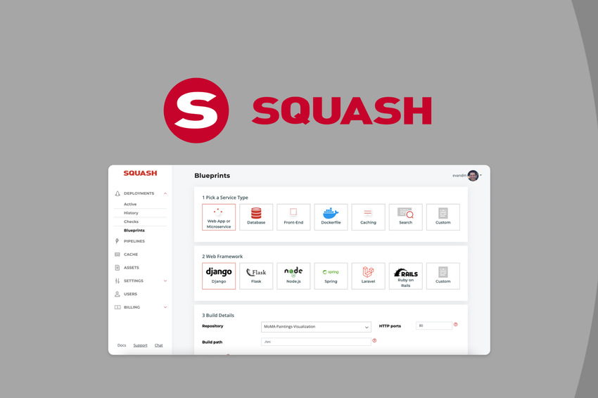 Squash - Build faster with one-click QA servers | AppSumo