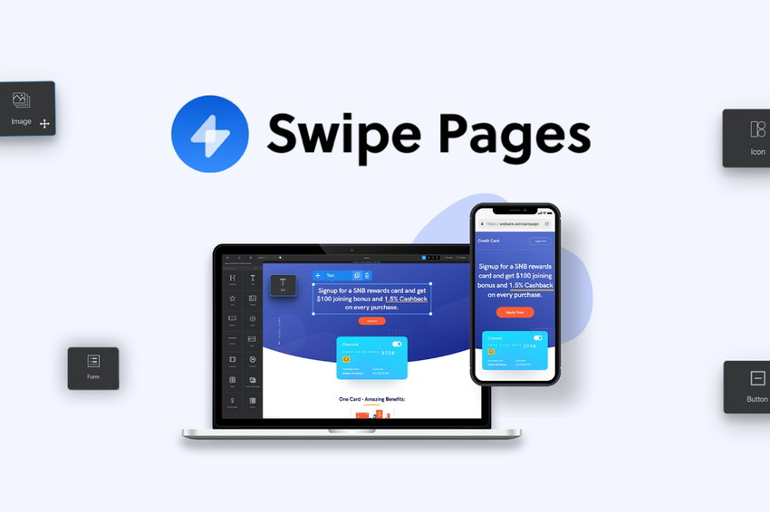 Swipe Pages - Build landing pages without coding | AppSumo