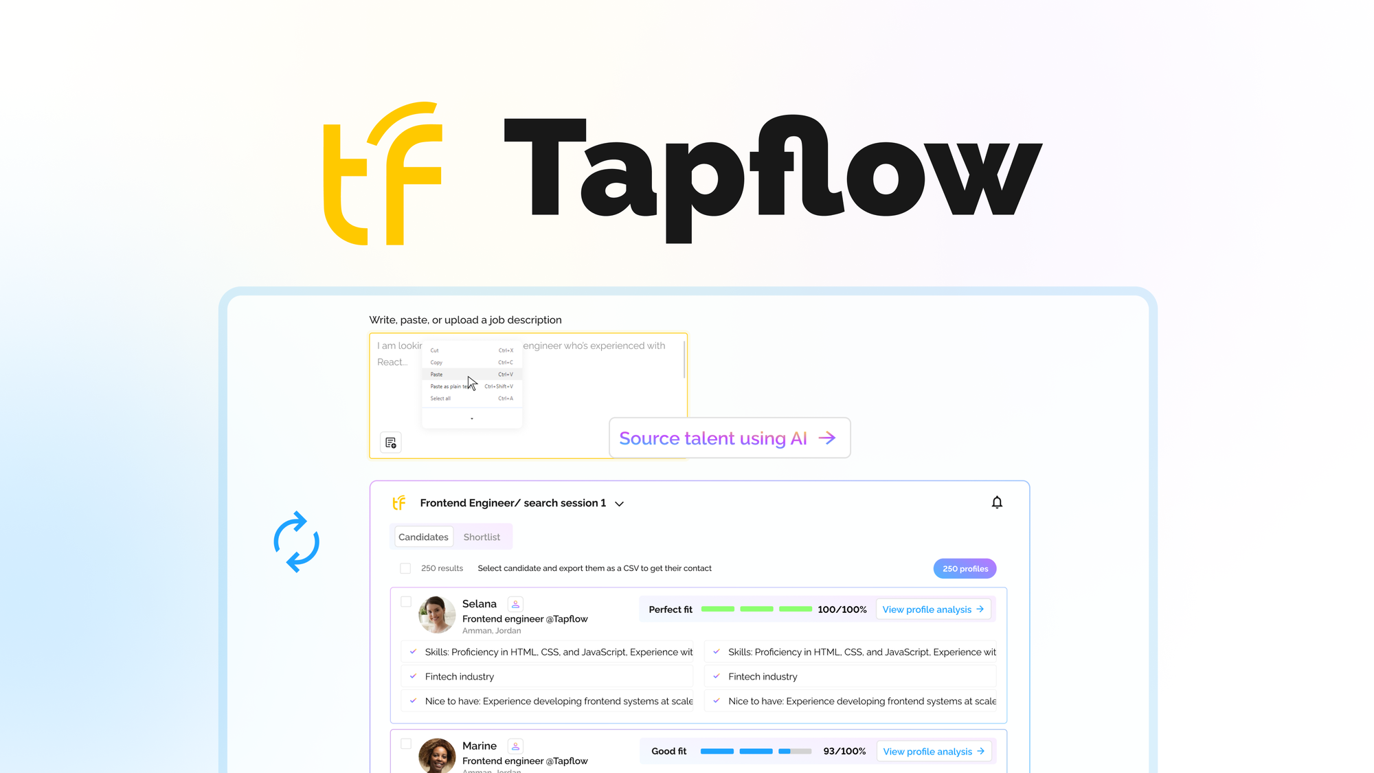 Tapflow - AI talent sourcing assistant | AppSumo