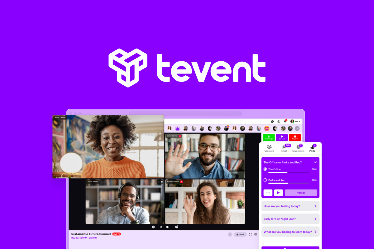 Tevent - Host interactive virtual events easily | AppSumo