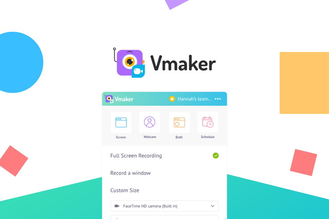 Vmaker - Record your screen in 4K | AppSumo