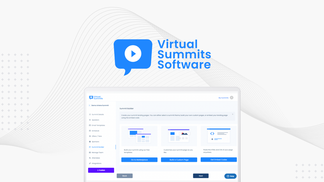 Virtual Summits Software - Launch virtual summits | AppSumo
