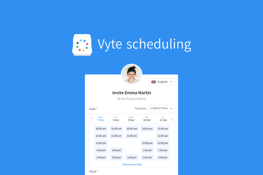Vyte - Book meetings faster with smart scheduling | AppSumo