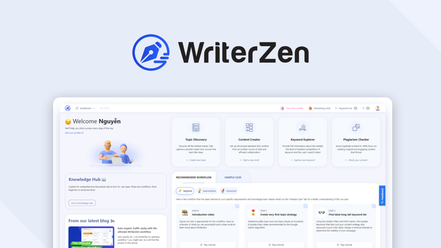 WriterZen - Improve SEO with Google keyword data | AppSumo