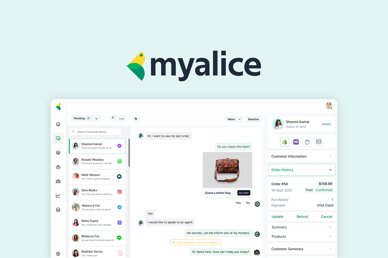 MyAlice - Offer personalized customer service | AppSumo