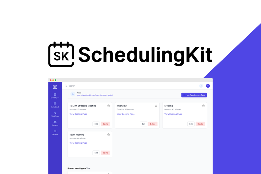 SchedulingKit - Automatic appointment scheduling | AppSumo