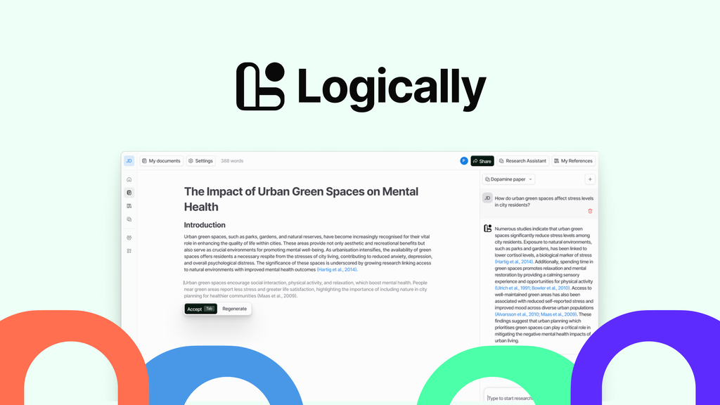 Logically - Research, cite, and write with AI | AppSumo