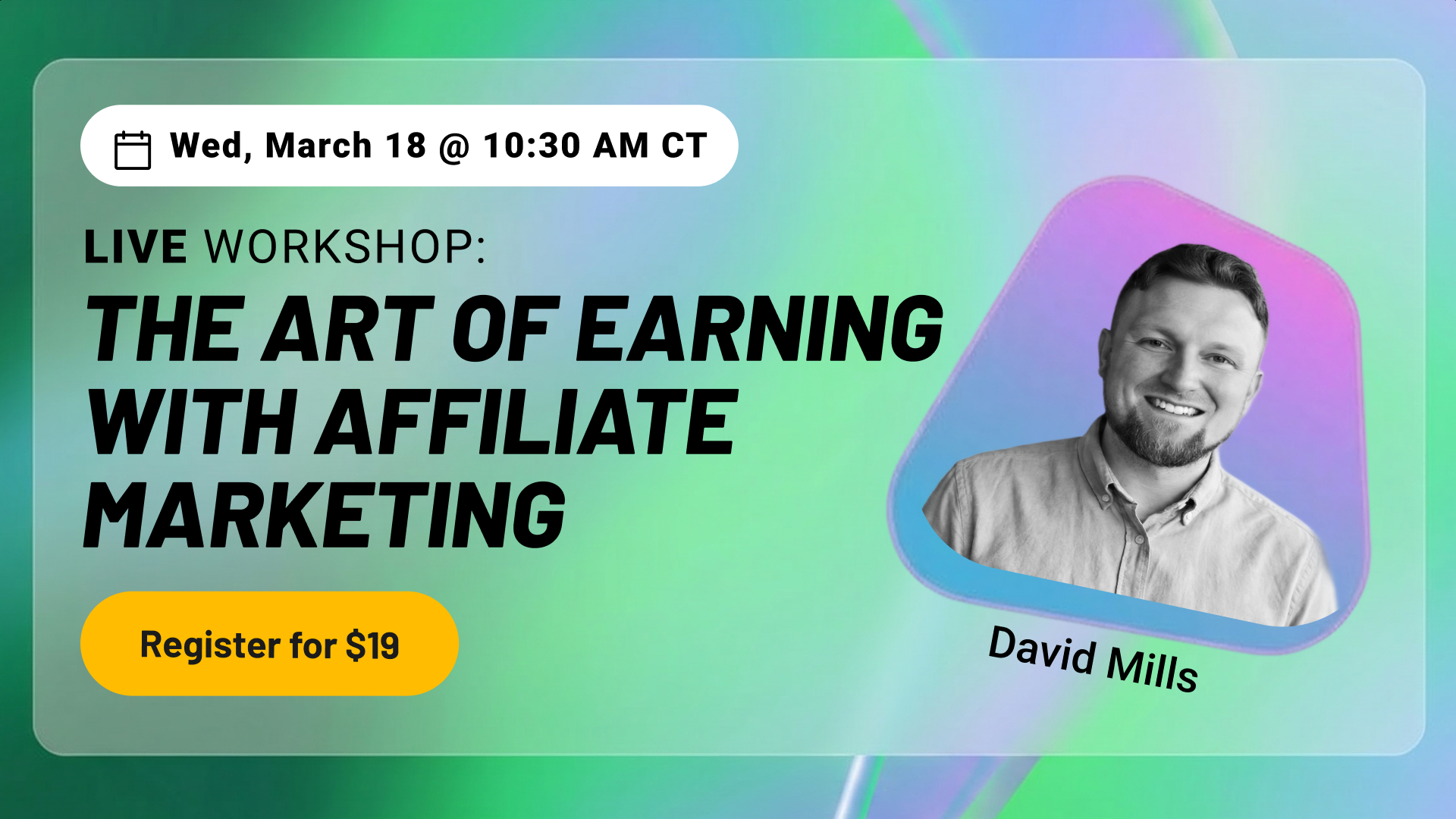 The Art of Earning with Affiliate Marketing w/ David Mills | AppSumo