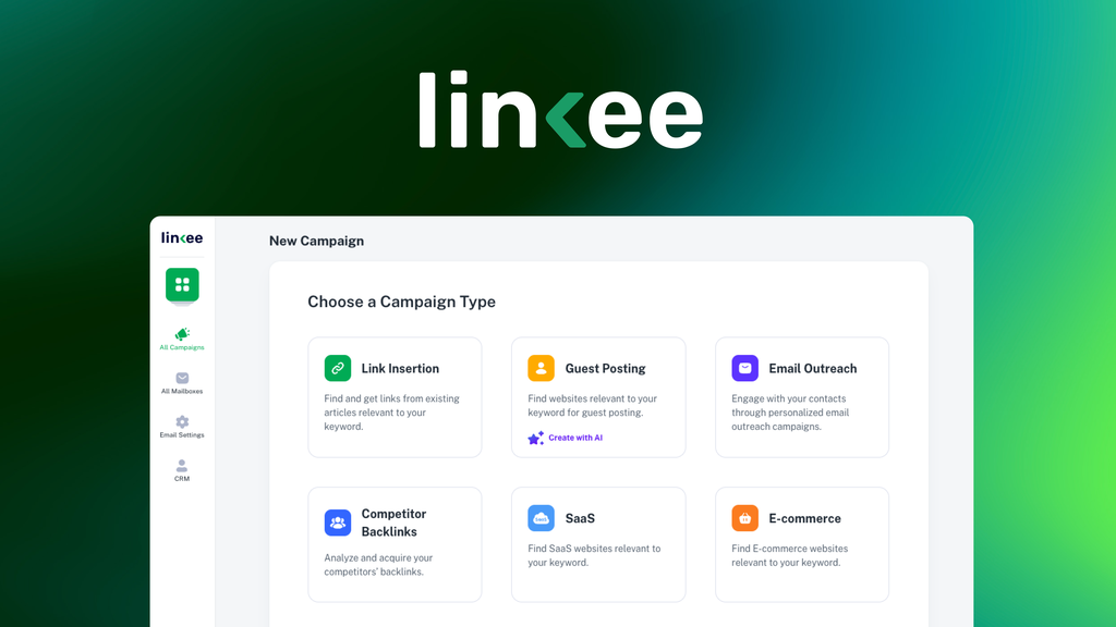 Linkee - Automate backlink outreach with AI | AppSumo