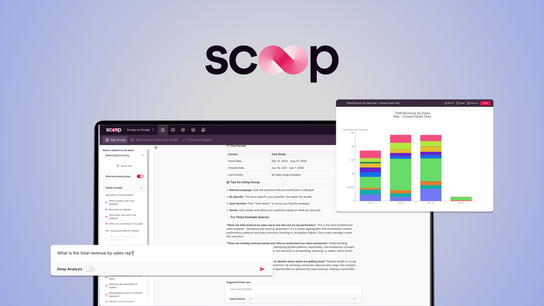 Scoop Analytics - Chat with business data | AppSumo