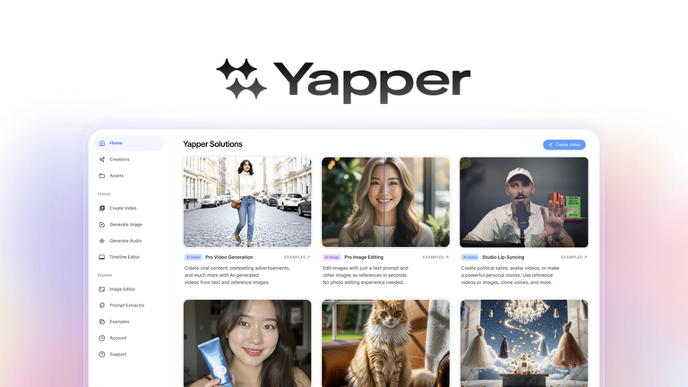 Yapper - Create viral content with AI | AppSumo