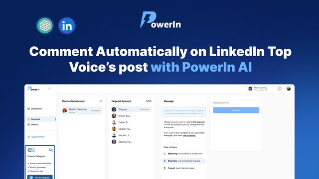 PowerIn - Automate LinkedIn Comments | AppSumo