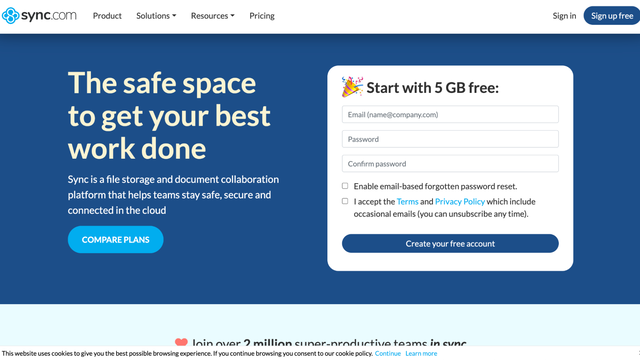 Sync - Connect your teams & secure your files | AppSumo