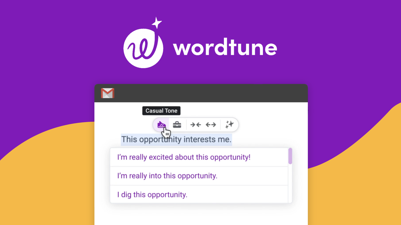Wordtune - Improve your writing with AI assistance | AppSumo