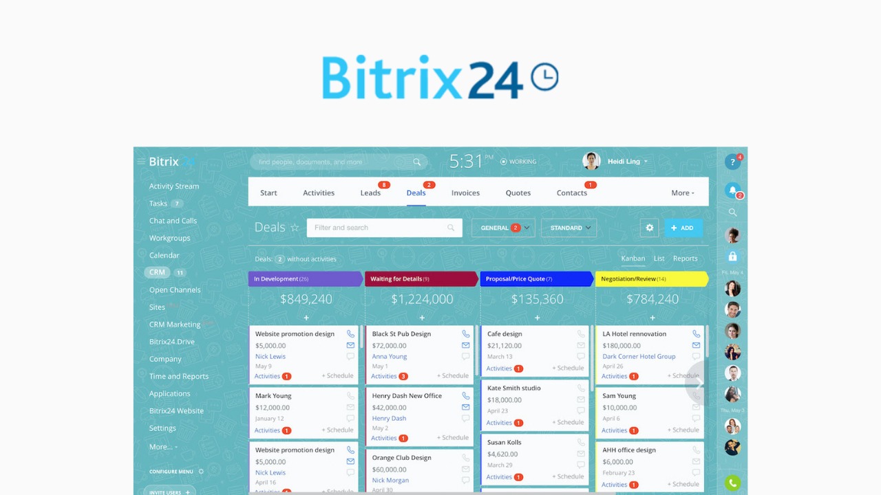Bitrix24 - Communicate and collaborate remotely | AppSumo