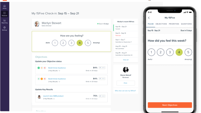 15Five - Empower and engage your team | AppSumo