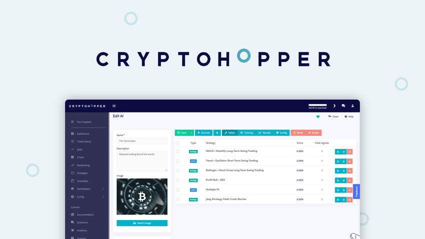 Cryptohopper - Automate crypto trading with AI | AppSumo