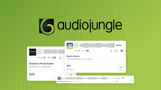 AudioJungle - Get over a million music and audio tracks | AppSumo