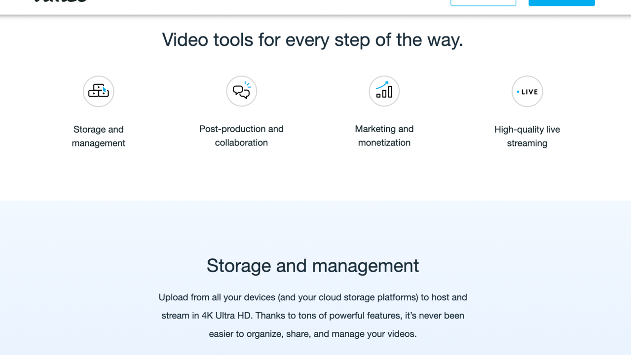 Vimeo - Host, customize, and share your videos | AppSumo